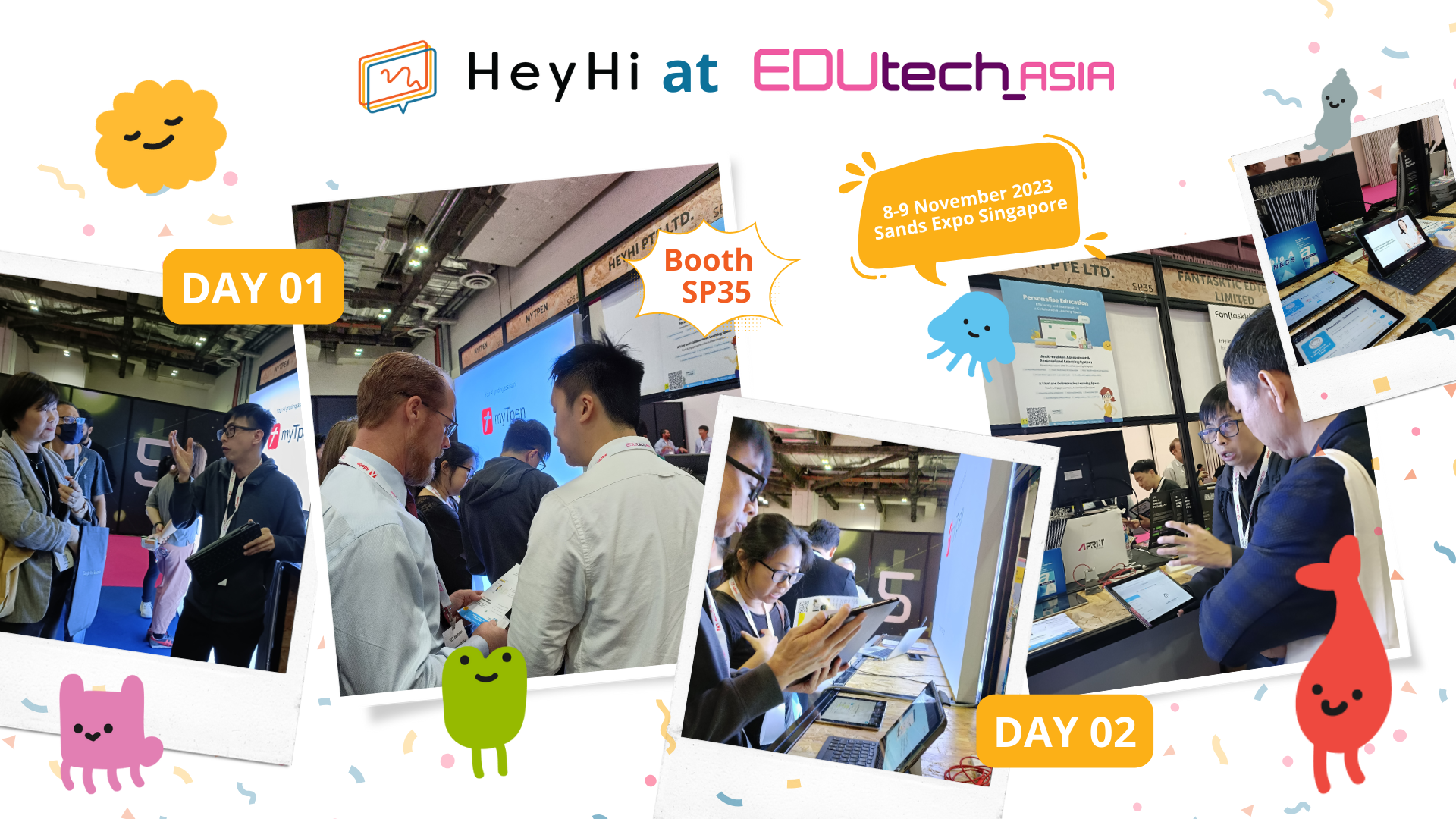HeyHi at EDUtech Asia 2023: Progressing Forward into The Future of Education - HeyHi